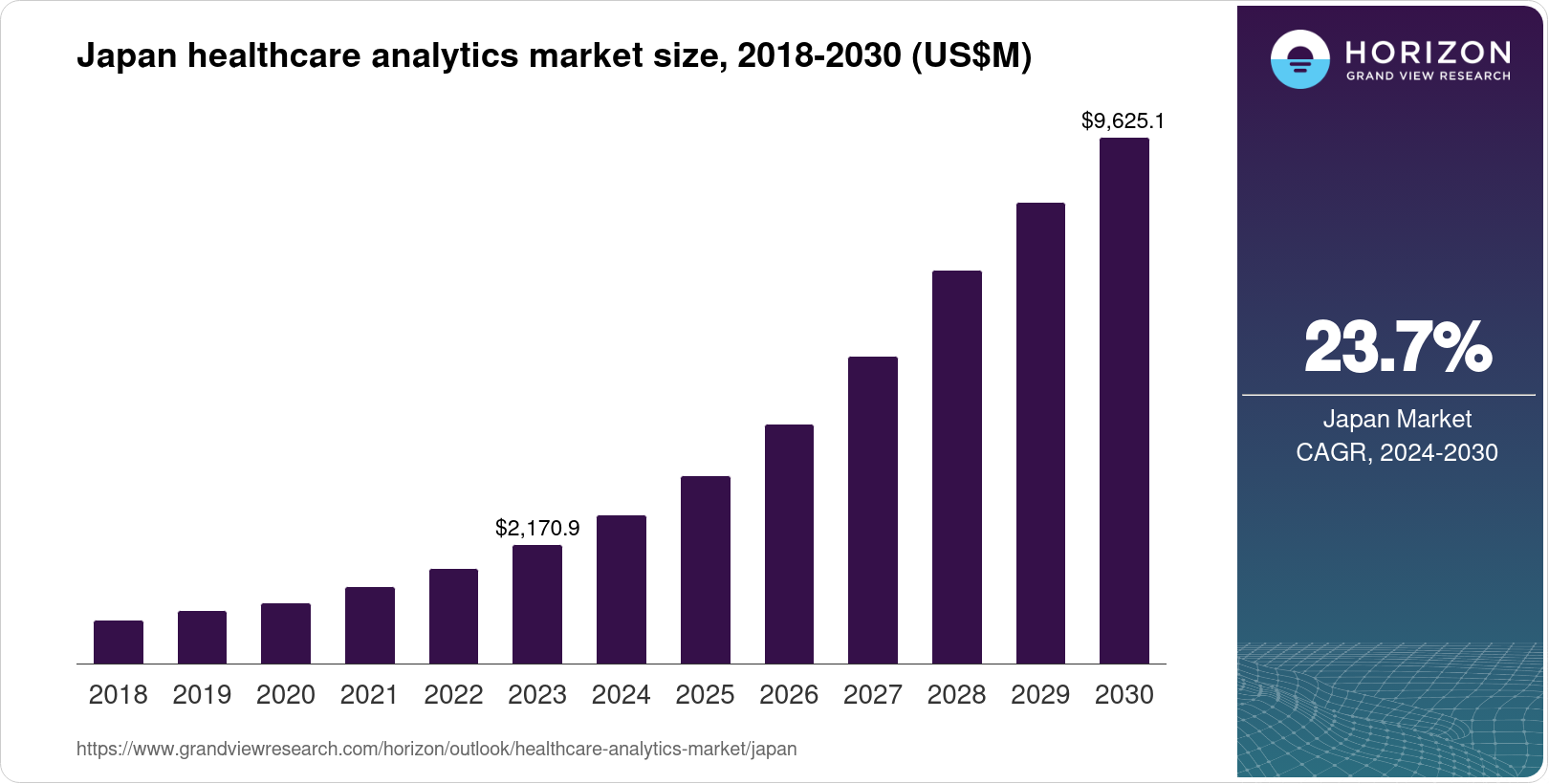 Japan Healthcare Analytics Market Size & Outlook, 2030